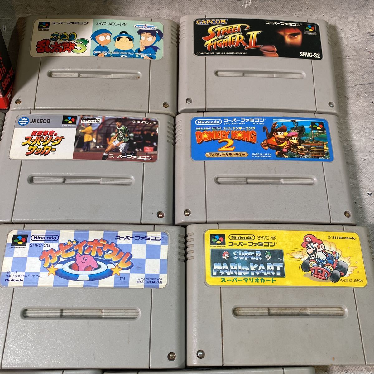 Yahoo!オークション - T29/ 当時物 スーパーファミコンソフト ファミコ...