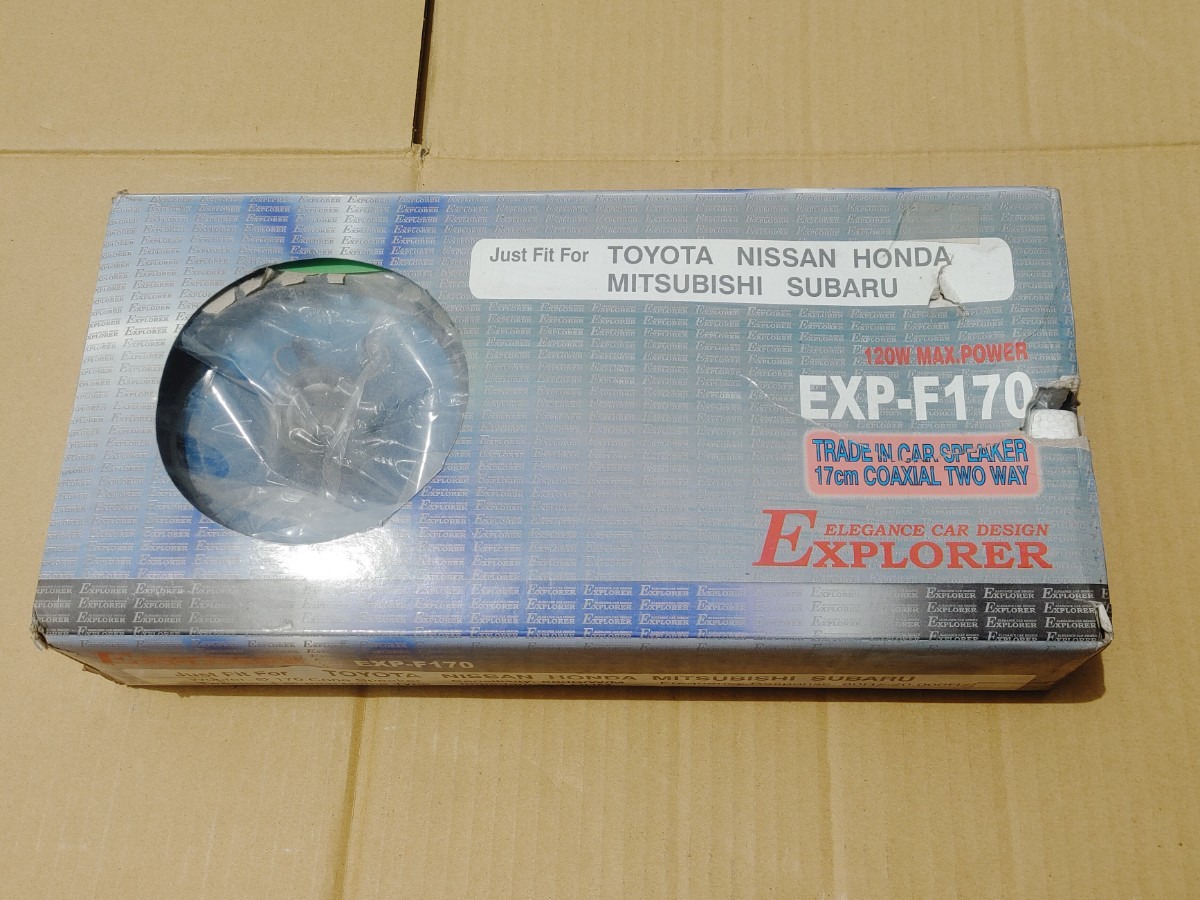 Yahoo!オークション - 汎用スピーカー 自動車用 EXPLORER EXP-F170