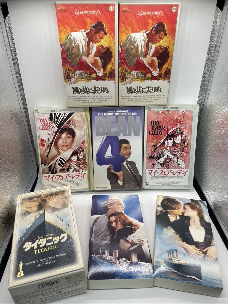 Yahoo!オークション - m0131 ビデオ まとめ売り 合計7本 タイタニック ...