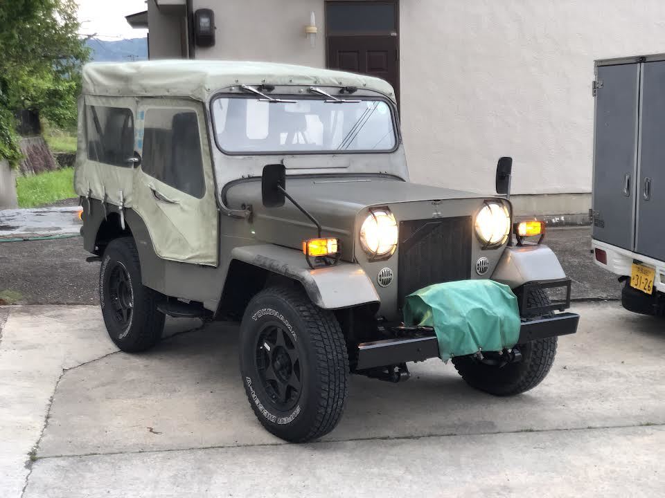 Yahoo!オークション - 三菱 ジープ - J54 - S54 - 2700 CC - ディーゼ...