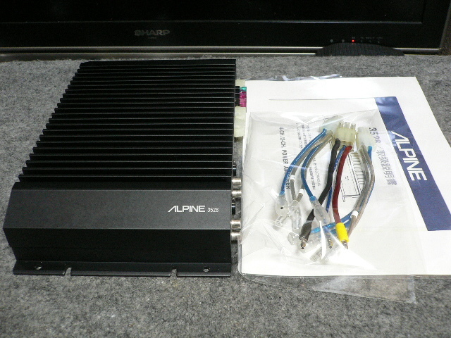 Yahoo!オークション - ALPINE アルパイン 3528 4ch パワーアンプ 部品...