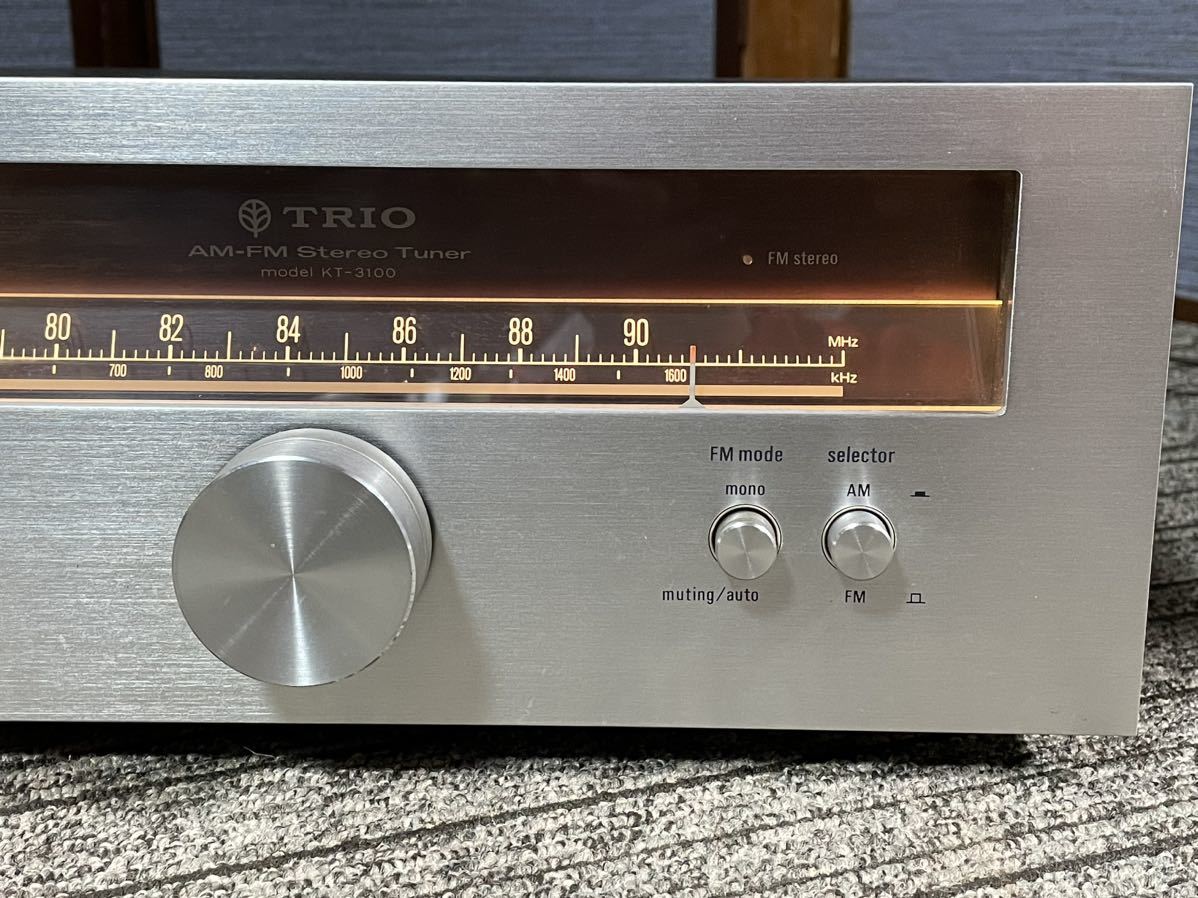 Yahoo!オークション - 0507A TRIO KT-3100 トリオ ステレオチュー...