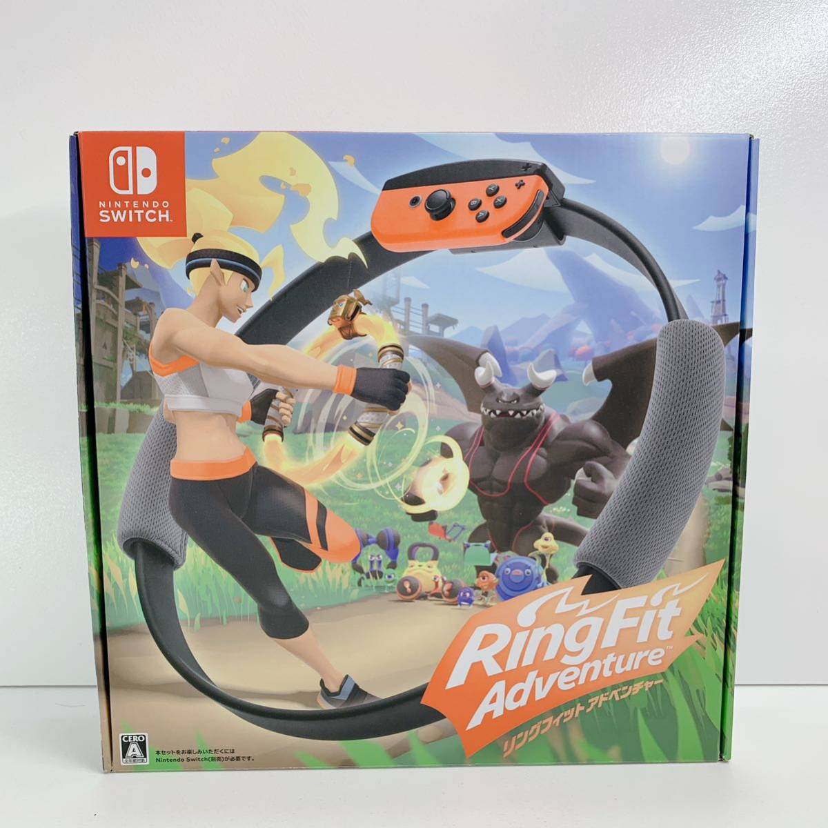 ヤフオク 541 中古 Nintendo Switch リングフィットアドベ
