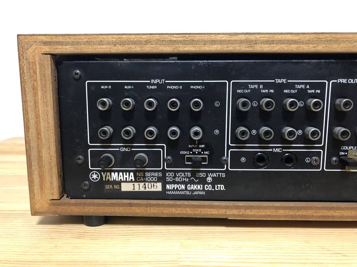 Yahoo!オークション - YAMAHA CA-1000