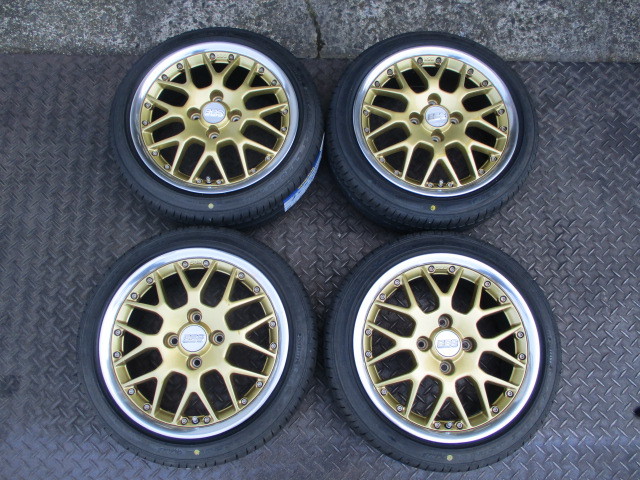 7155 ワーゲン VW ポロ 純正 BBS RS コペン ワゴンR ムーブ ライフ アルト ミラ エブリィ165/50R15 GOODYEAR タイヤ付き あり(ラジアルタイヤ)｜売買された ...