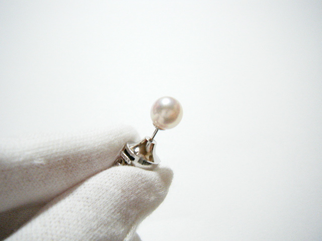 Yahoo!オークション - WG K14 パール 8mm タイピン タイタック 【YE4...