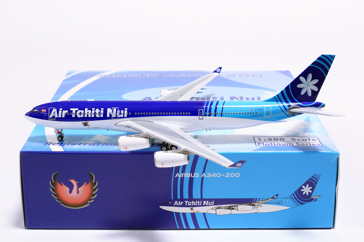 Yahoo!オークション - Phoenix 1/400 エア・タヒチ・ヌイ Airbus A340-...