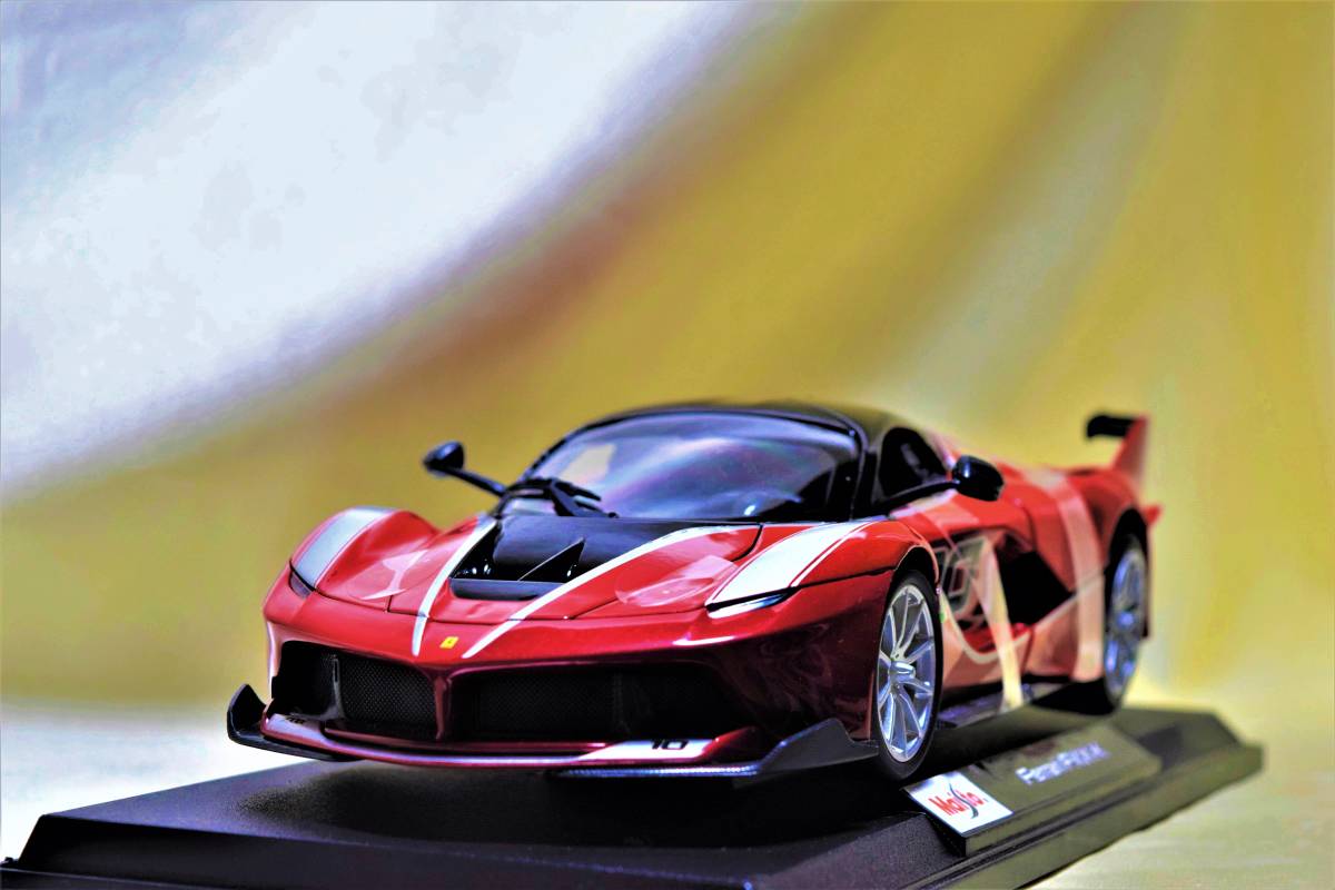 Yahoo!オークション - 新品マイスト1/18【Maisto】 Ferrari FXXK フェ...