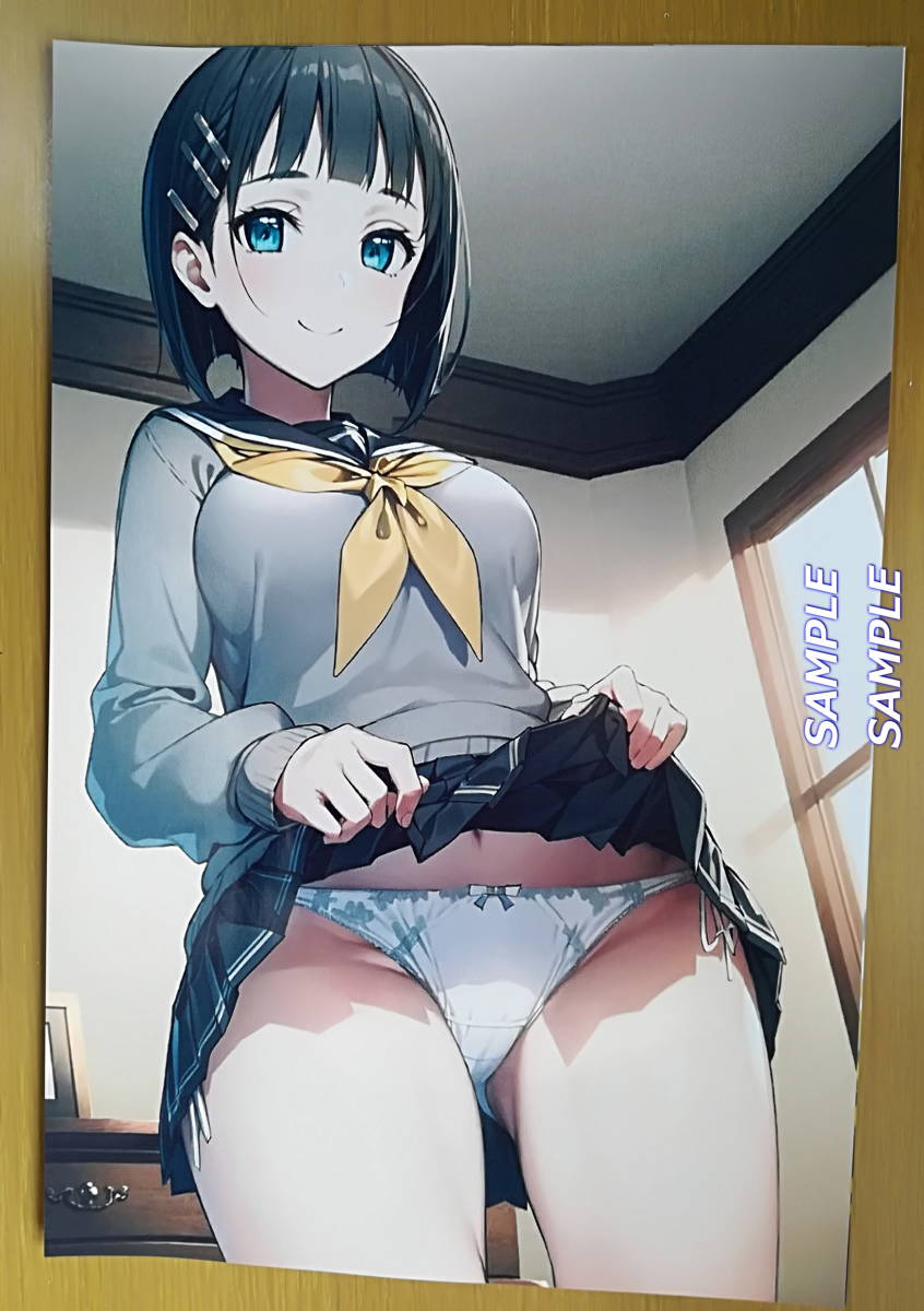 代購代標第一品牌－樂淘letao－ソードアート・オンライン（SAO）直葉 リーファ 高品質 高精細ポスター A4 サイズ アニメ 在庫処分です