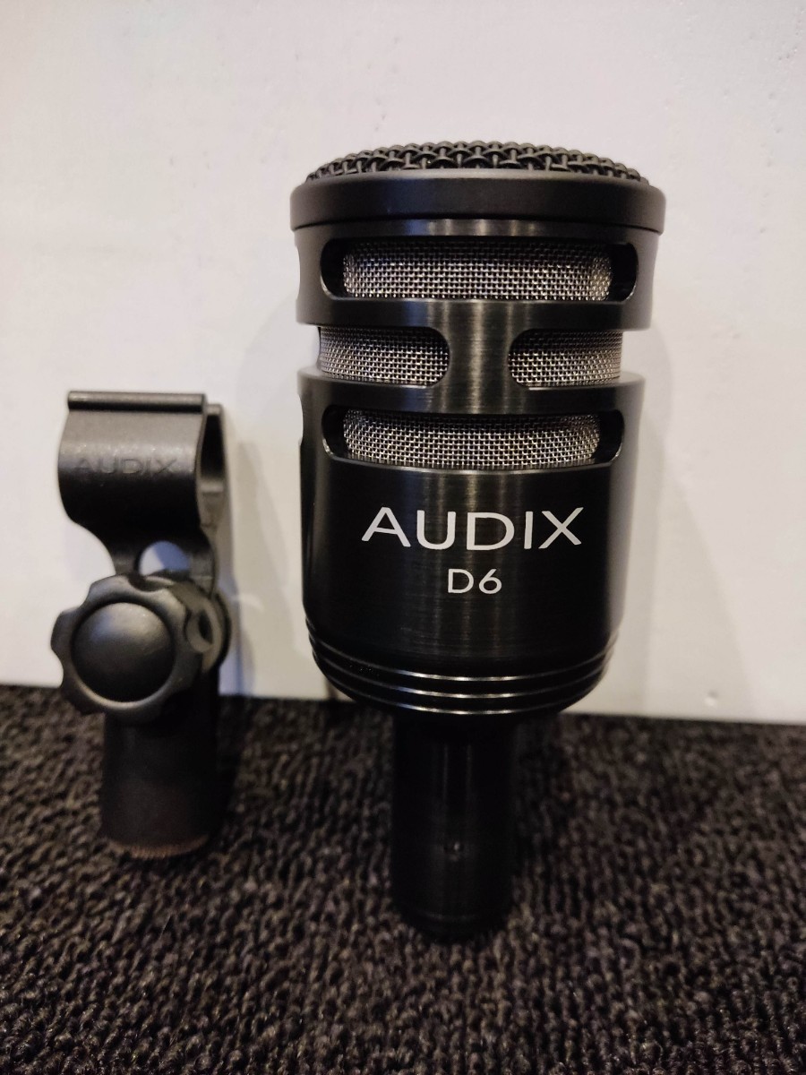 Yahoo!オークション - audix D6 低音向けダイナミックマイク ほぼ未使...