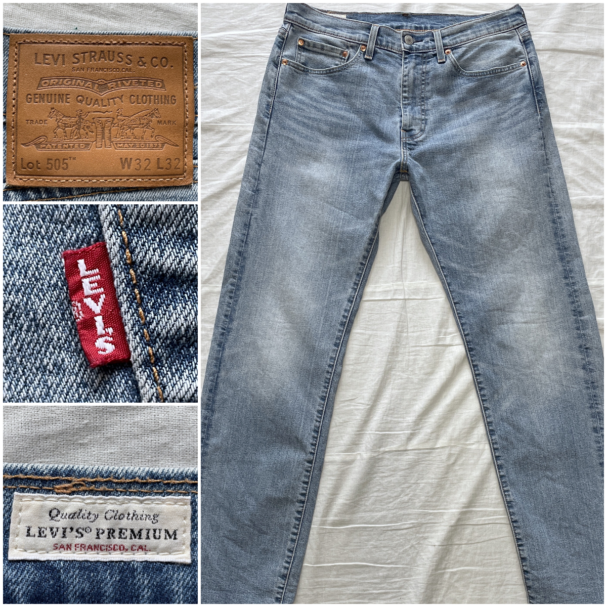 Yahoo!オークション - Levi's PREMIUM 505 w31 00505-2101 リーバイス ...