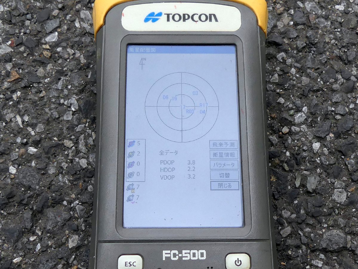Yahoo!オークション - トプコン GNSS受信機 Hiper SR GGD FC-500 TOPCO...
