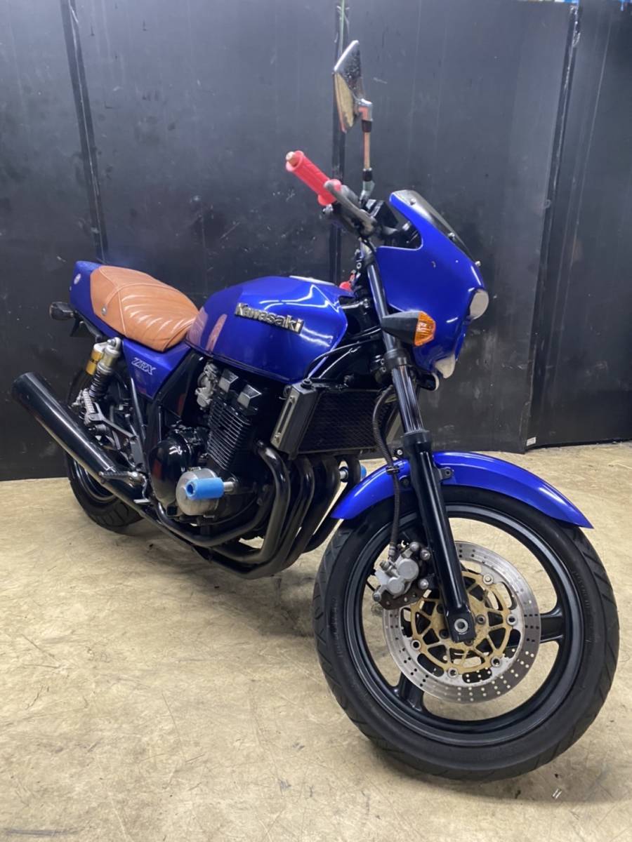 Yahoo!オークション - カワサキ ZRX400 ZR400E 48489㎞ エンジン実働 4...