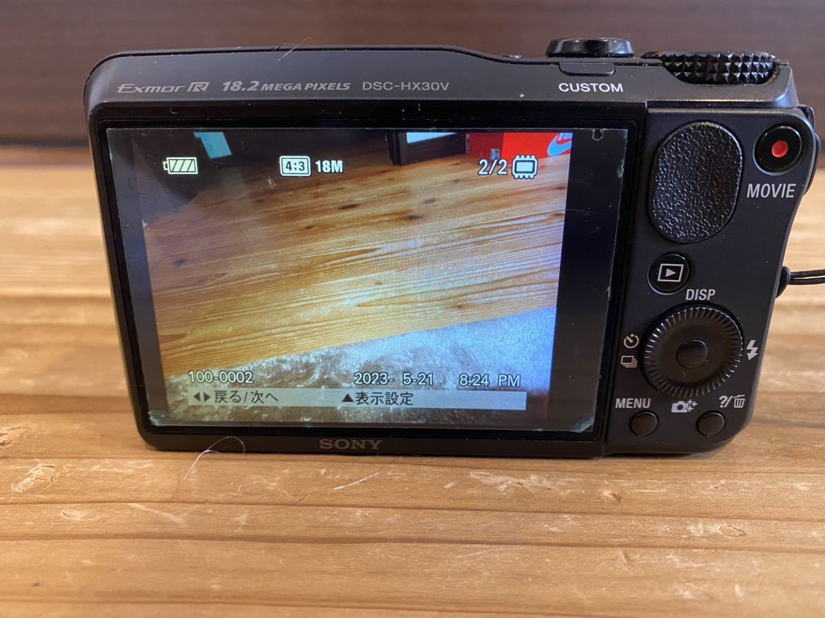 Yahoo!オークション - 動作OK SONY ソニー DSC-HX30V Cybershot Cyber-...