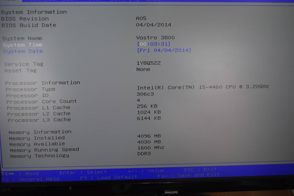 DELL Vostro 3200 Core i5-4460 4GB HDD無 BIOS起動OK(パソコン単体)｜売買されたオークション情報、yahooの商品情報をアーカイブ公開 ...