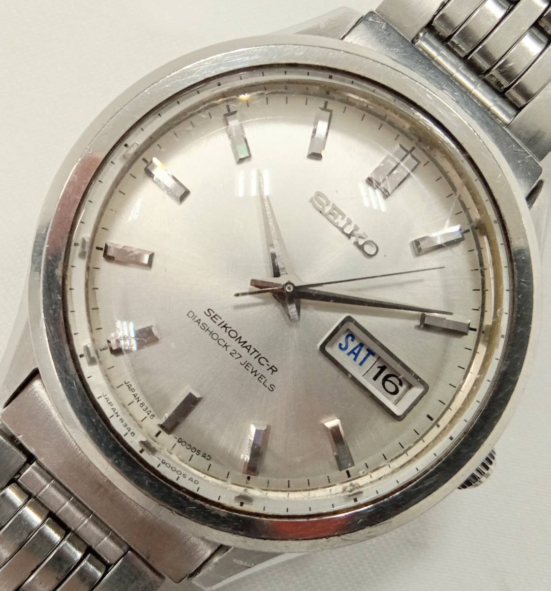 Yahoo!オークション - ジャンク SEIKO セイコー SEIKOMATIC-R 8346-900...
