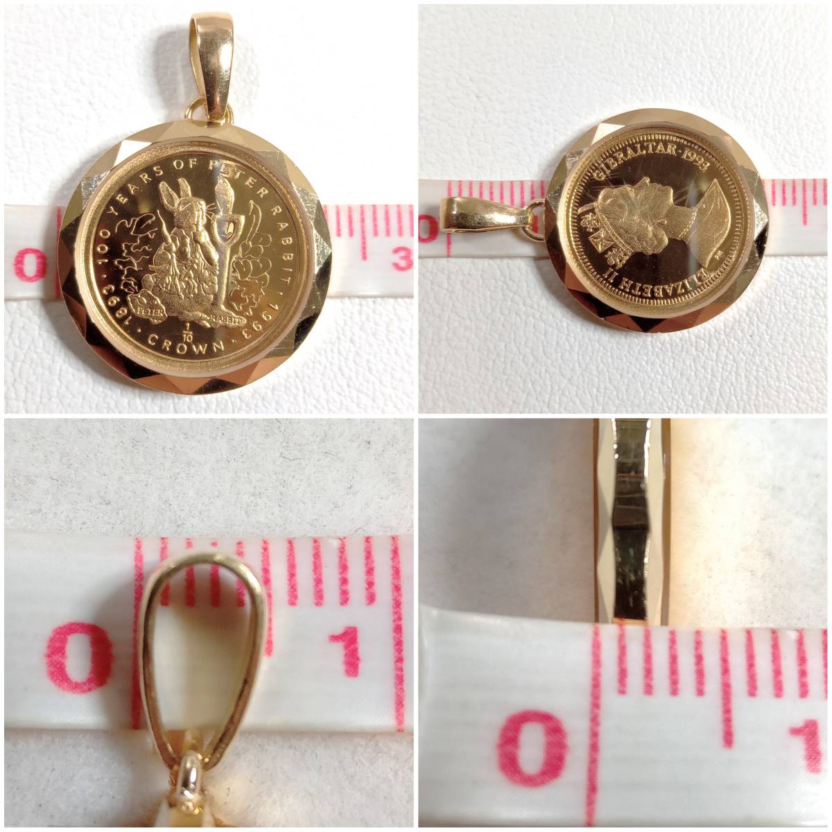 Yahoo!オークション - 【ピーターラビット100th】K24/K18／1/10ozコイ...