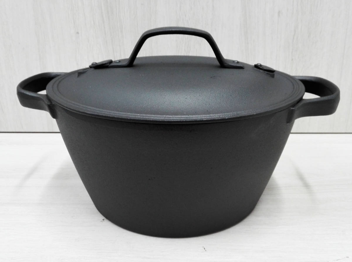 Yahoo!オークション - 【美品】及源/OIGEN 南部鉄器 クックトップ 両手...