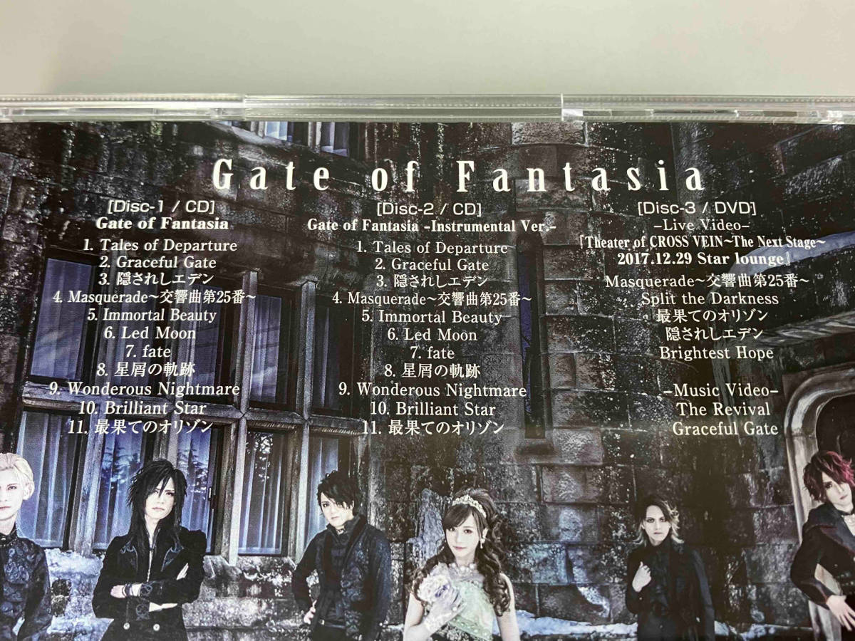 Yahoo!オークション - CROSS VEIN CD Gate of Fantasia(受注生産限定盤...
