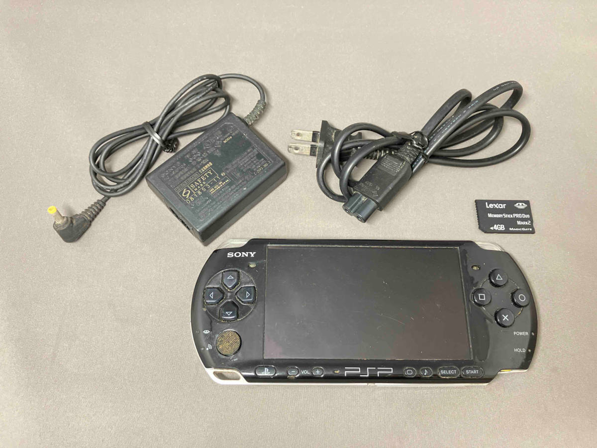 Yahoo!オークション - ジャンク 4GBメモリー付 SONY PSP本体 PSP-3000
