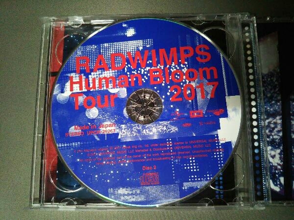 Yahoo!オークション - RADWIMPS CD RADWIMPS LIVE ALBUM 「Human Bloom...