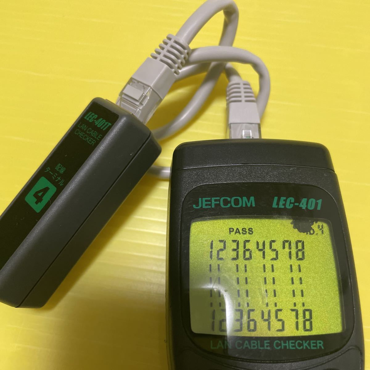 Yahoo!オークション - JEFCOM LEC-401本体 LEC-401Tセット USED