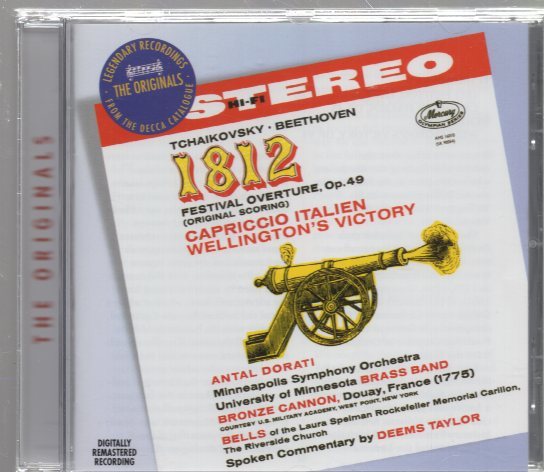 Yahoo!オークション - TCHAIKOVSKY 1812 OVERTURE・CAPRICCIO ITAL...