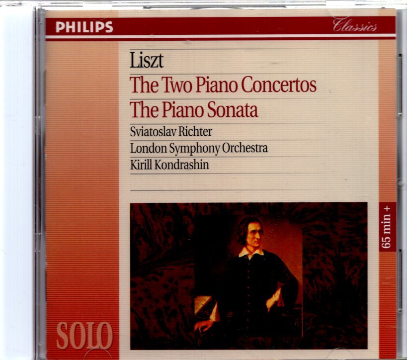 Yahoo!オークション - Liszt Piano Concertos Sonata Richter