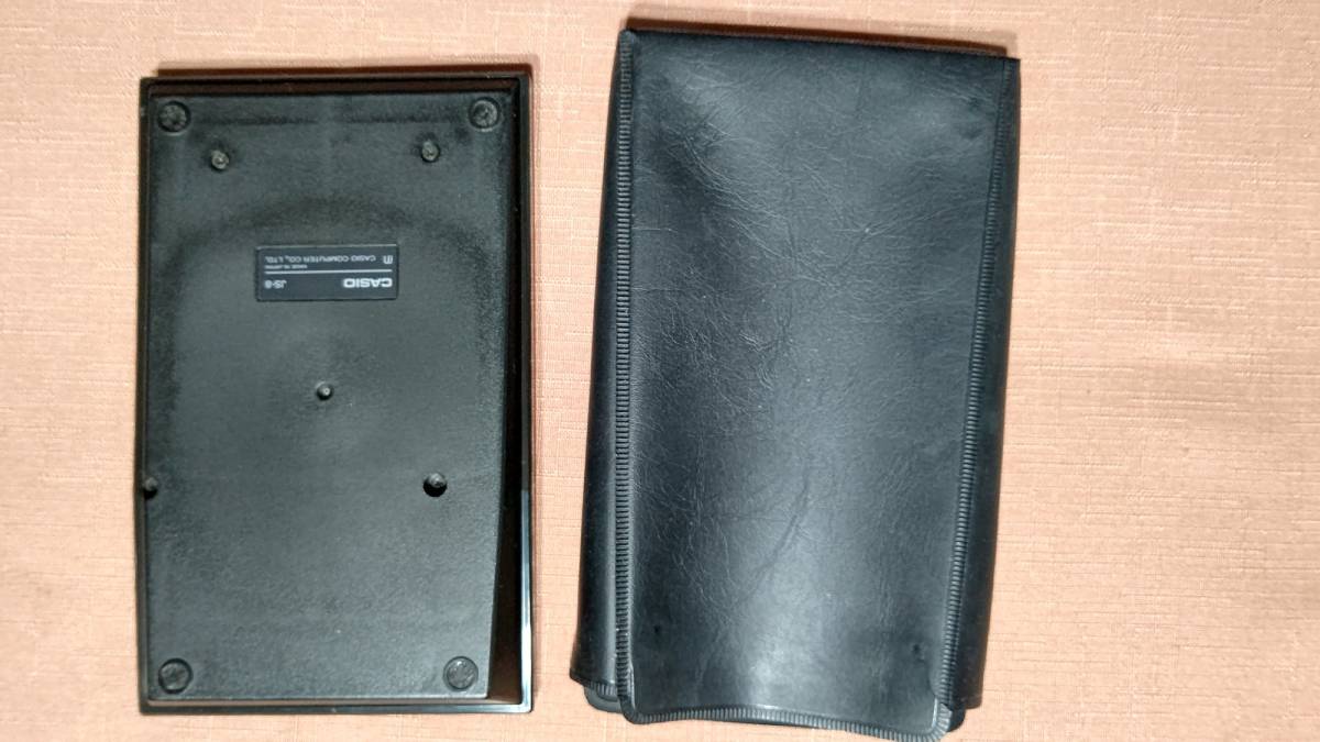 Yahoo!オークション - 昭和レトロ カシオ CASIO JS-8 8桁電卓 ソーラー...