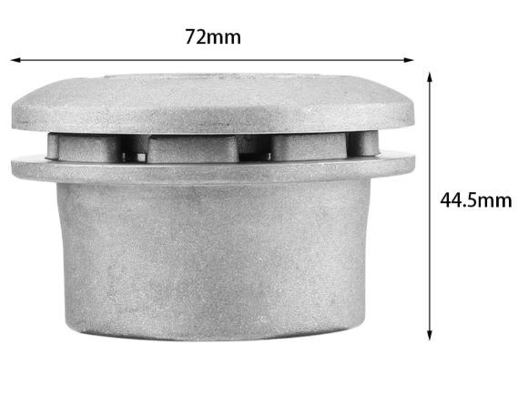 Yahoo!オークション - s857 ユニバーサルアルミ草トリマーヘッドと4ラ...