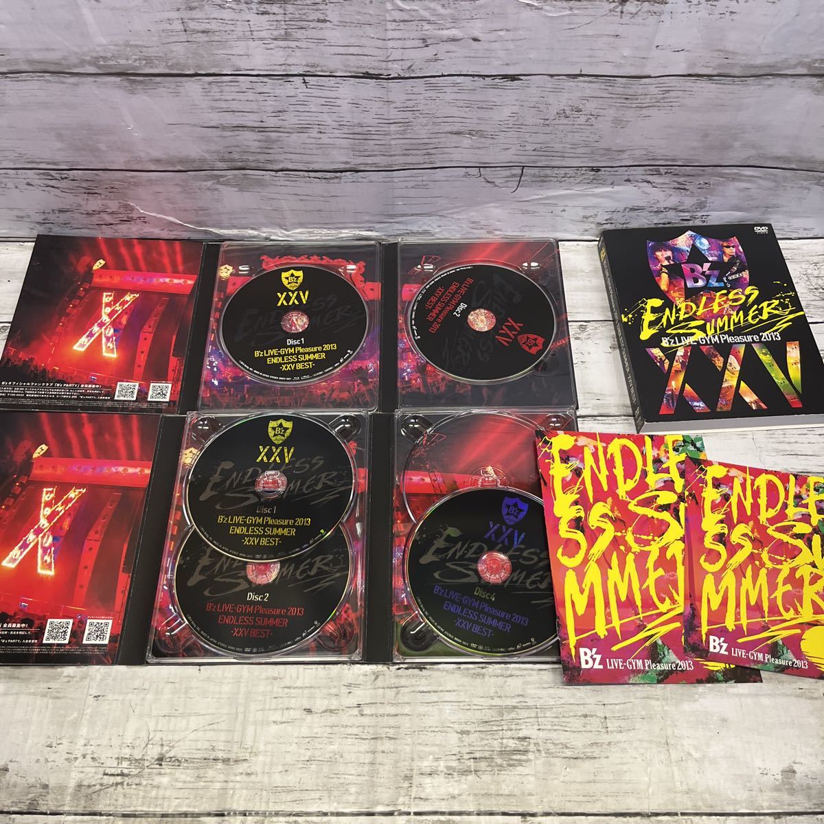 Yahoo!オークション - k832 DVD B'z LIVE-GYM Pleasure 2013 ENDLESS S...