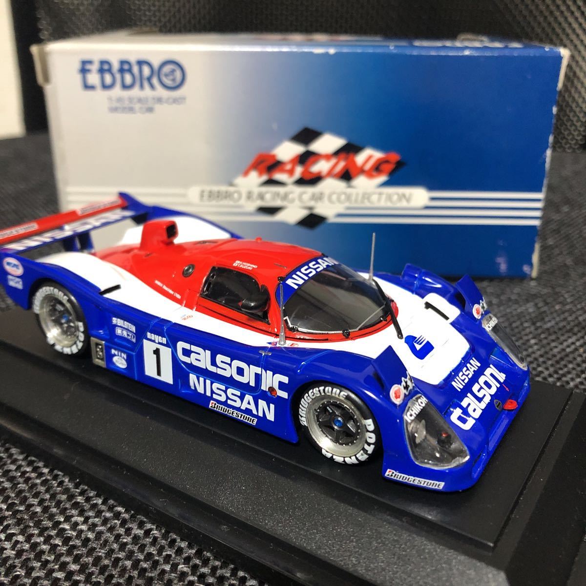 Yahoo!オークション - エブロ 1/43 CALSONIC NISSAN R92CP 1992 カルソ...