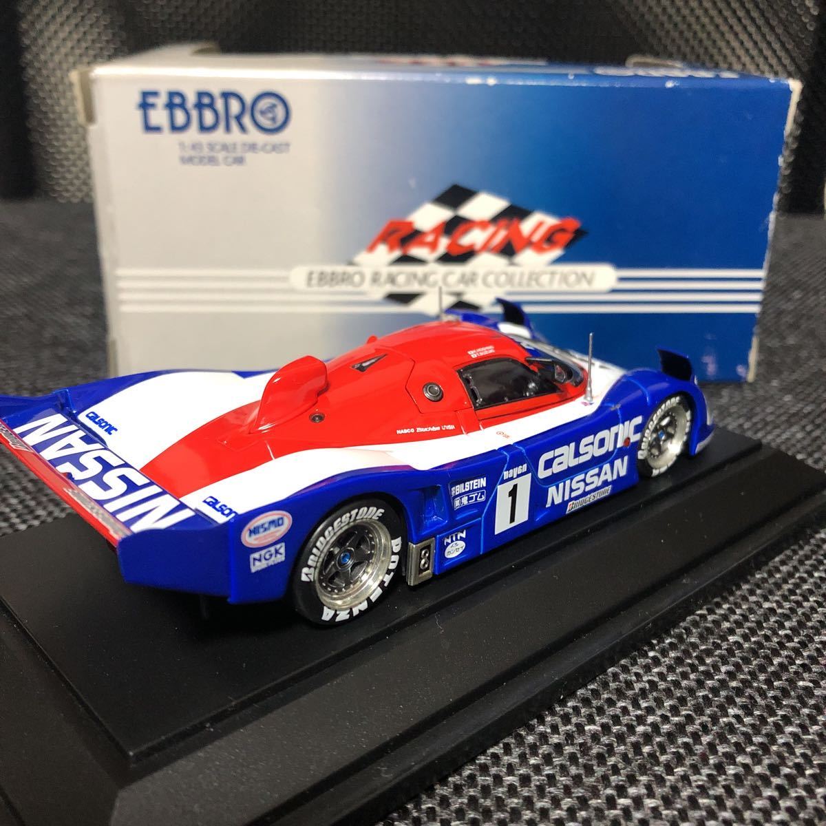 Yahoo!オークション - エブロ 1/43 CALSONIC NISSAN R92CP 1992 カルソ...