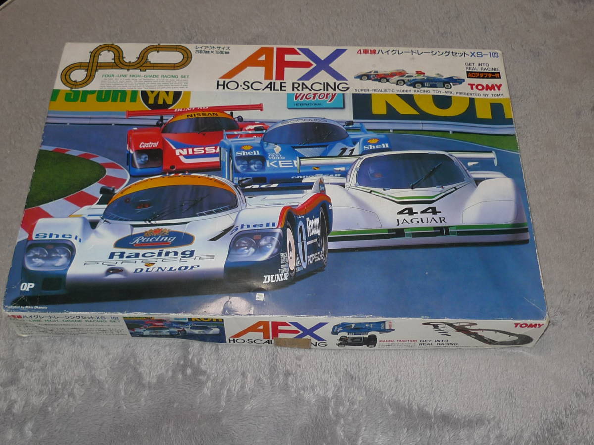 Yahoo!オークション - AFX HO SCALE RACING 4車線 ハイグレードレーシ...