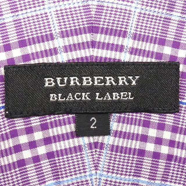 Yahoo!オークション - 即決 BURBERRY BLACK LABEL メンズM廃版 チェッ...