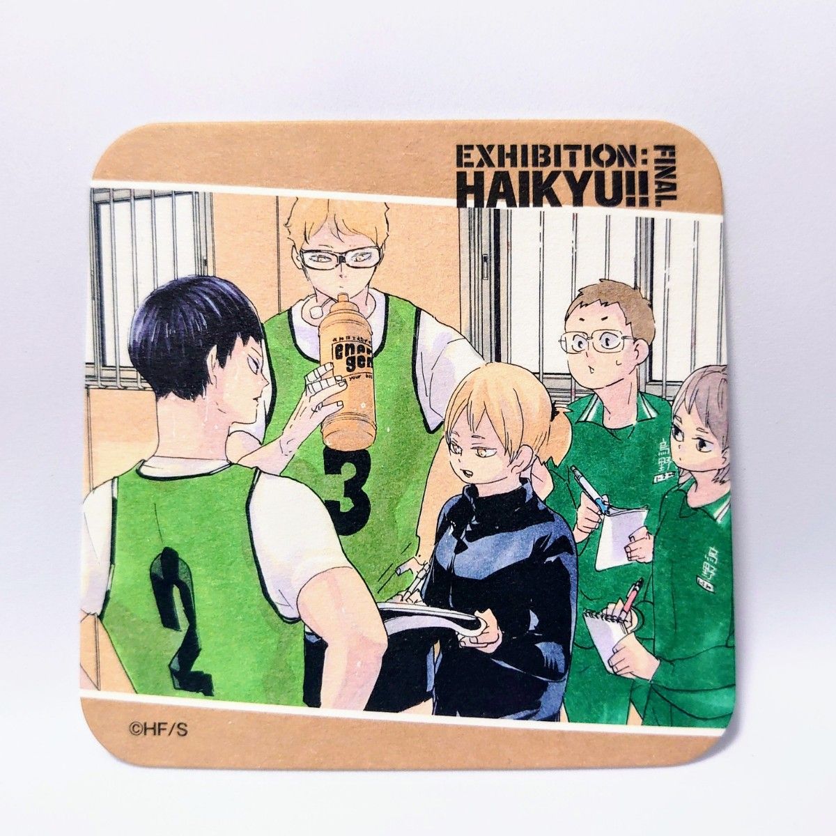 ハイキュー アートコースター第5弾 烏野1年組3年生ver ハイキュー アートコースター第5弾 烏野1年組3年生ver