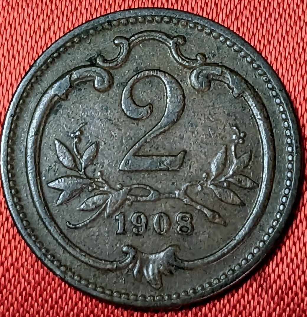 オーストリア＝ハンガリー帝国 2ヘラー青銅貨 1908年 No.2159(ヨーロッパ)｜売買されたオークション情報、yahooの商品情報をアーカイブ公開 - オークファン（aucfan.com）