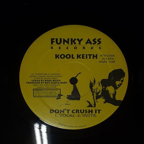 Yahooオークション Kool Keithdont Crush It Sex Stylefunky A