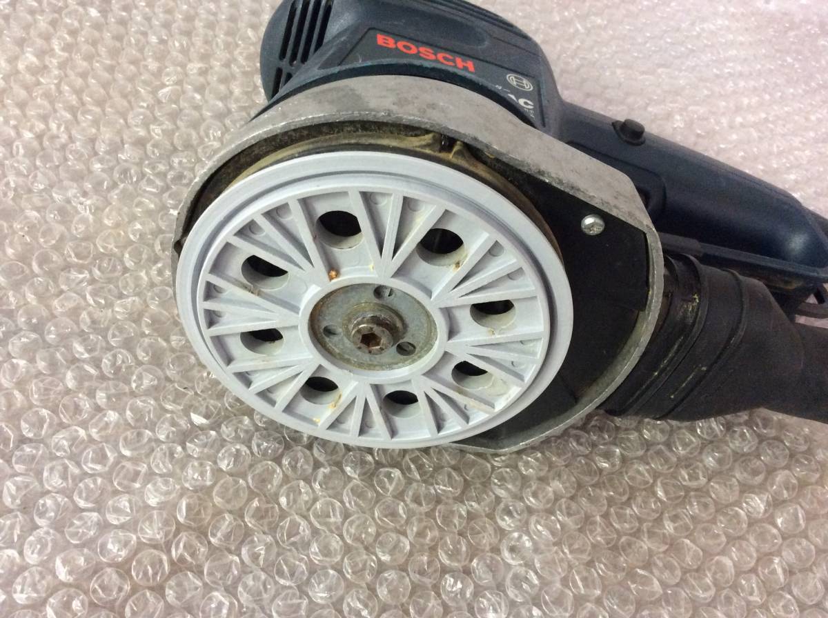 代購代標第一品牌－樂淘letao－【TH-7948】中古 ジャンク扱い ボッシュ BOSCH ランダムアクションサンダー GEX125AC 100V ラバーパット無し 動作可能