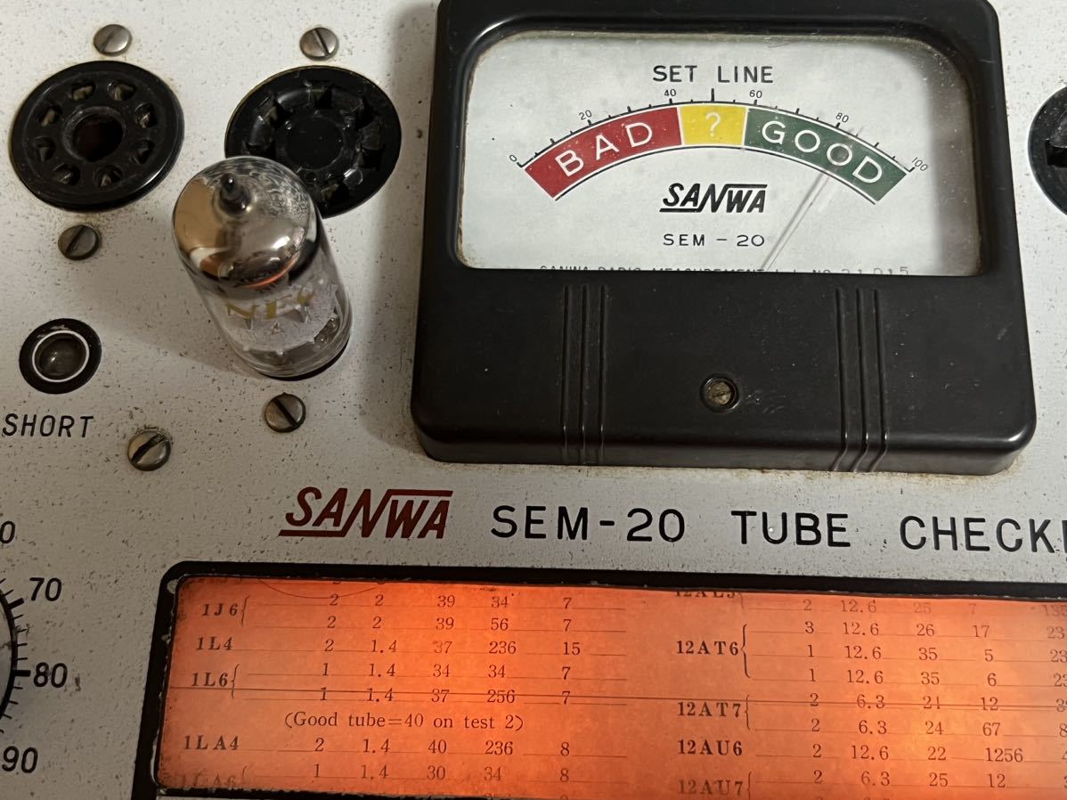 Yahoo!オークション - 12AT7 1本 NEC 試験済み 真空管