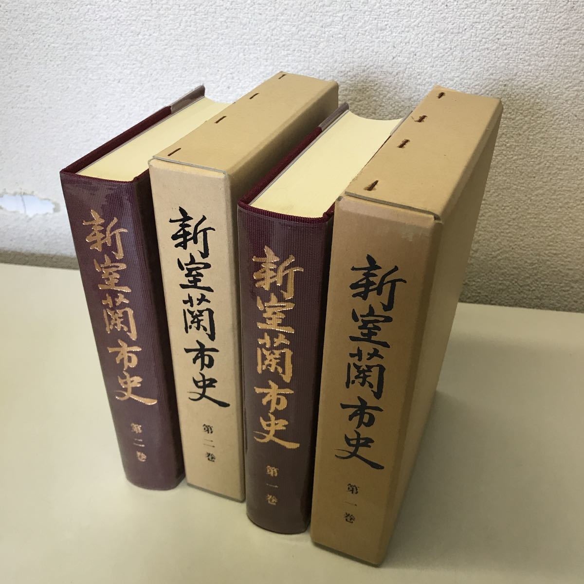Yahoo!オークション - H01 新室蘭市史 2巻セット 昭和56年・58年発行 ...