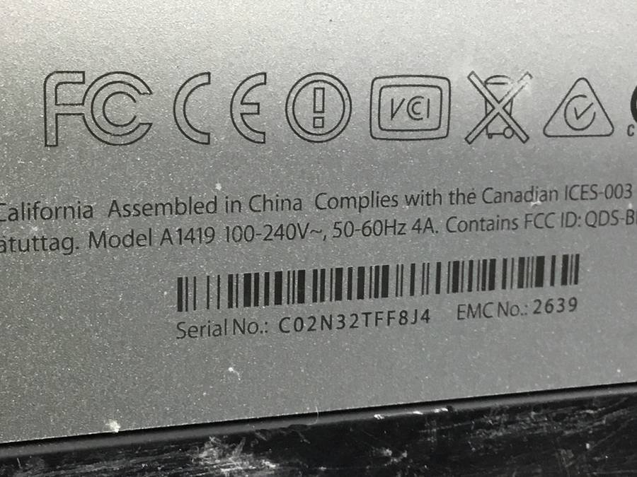 Apple iMac Late2013 A1419 macOS Core i5 4570 3.20GHz 8GB 1000GB 1週間保証 日本代购,买对网