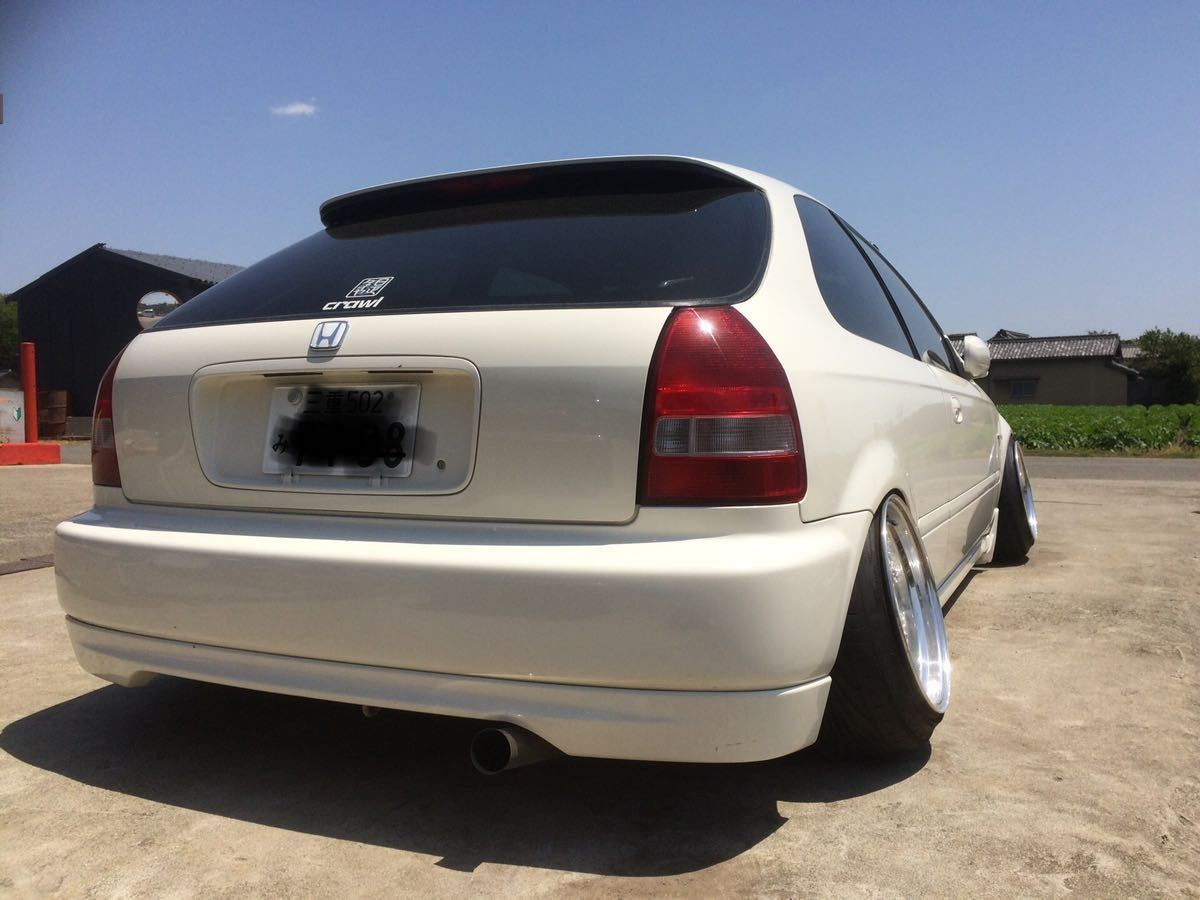 Yahoo!オークション - EK9 EKシビック 日正タイヤ 車高調 中古良品 極...