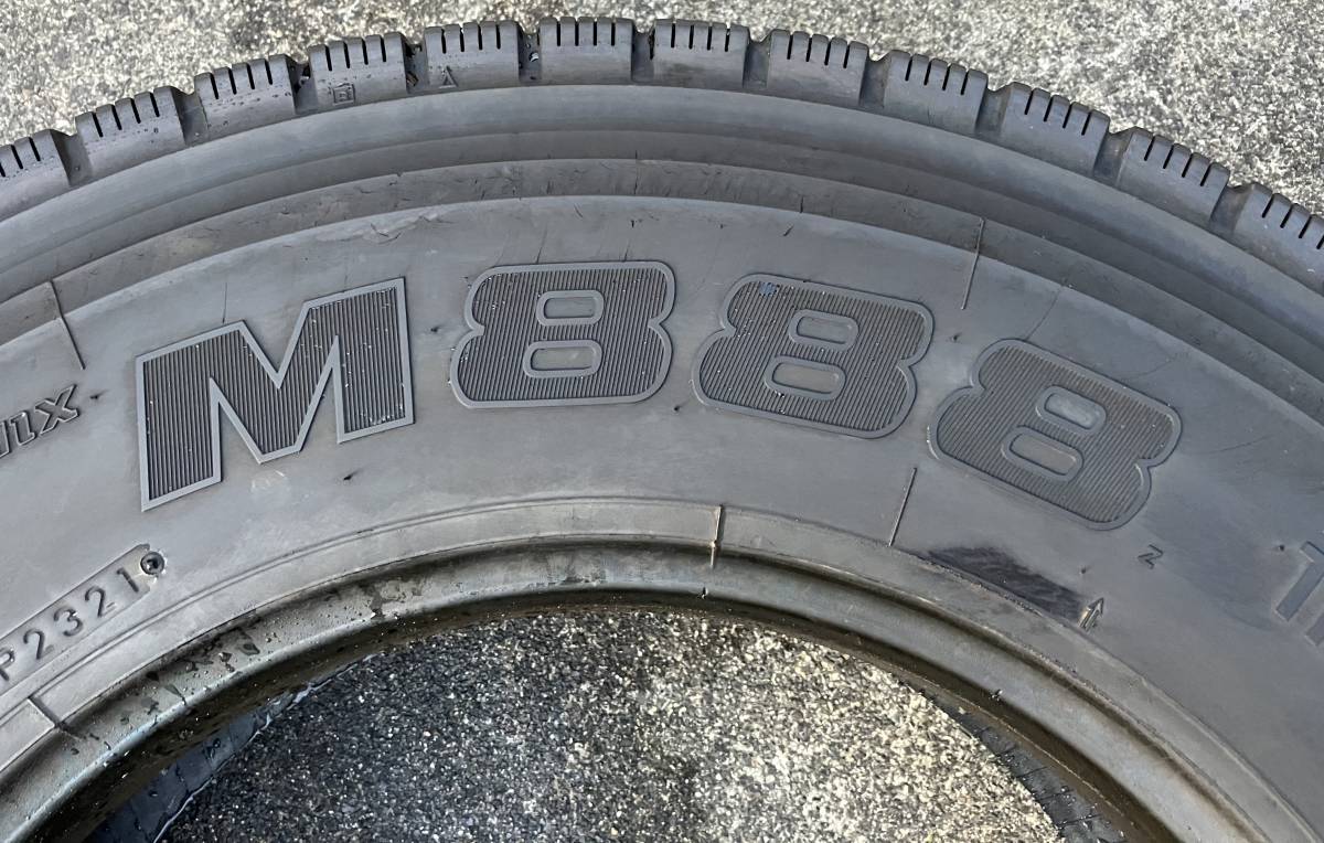 バリ山 4トン バリ山 BRlDGESTONE V-STEEL MiX “M888” 225/80R17.5 124/123L 1本のみ(タイヤ)｜売買されたオークション情報、yahooの商品 ...