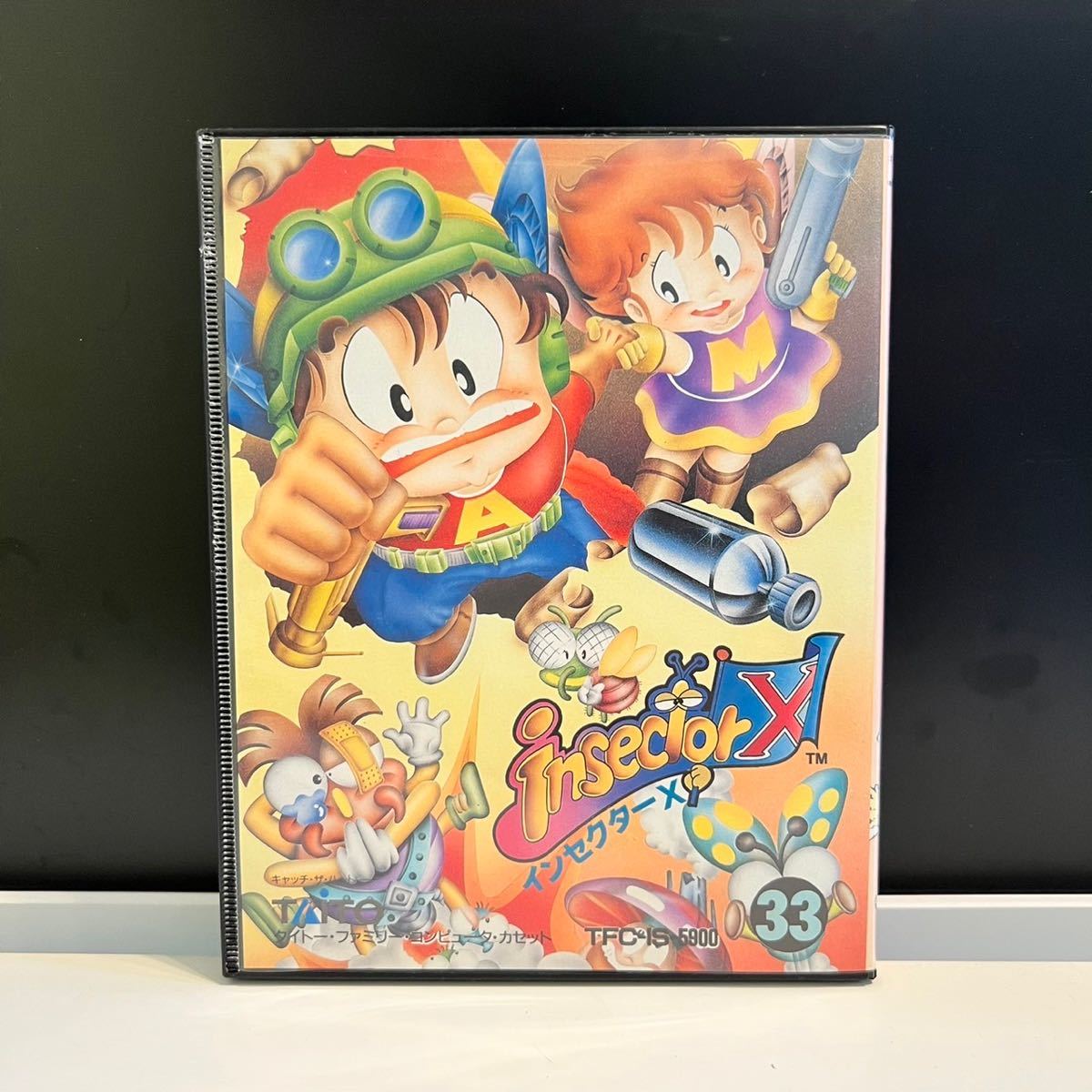 Yahoo!オークション - TAITO FCソフト ファミコン カセット insectorX ...