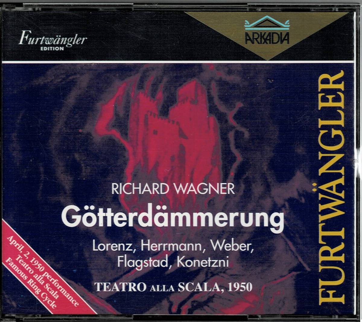 Yahoo!オークション - ARKADIA フルトヴェングラー＆スカラ座/ワーグナ...