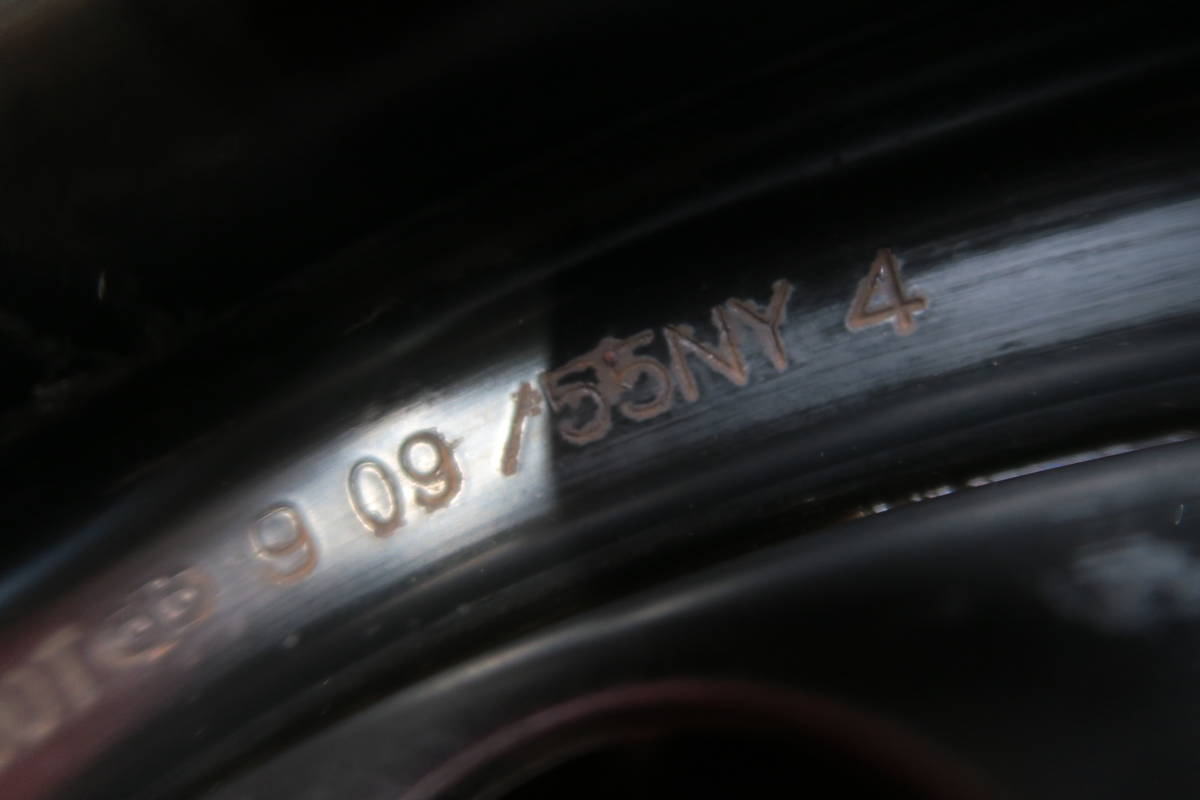 Yahoo!オークション - 【H466】スチール ホイール 4本 トヨタ シエンタ...