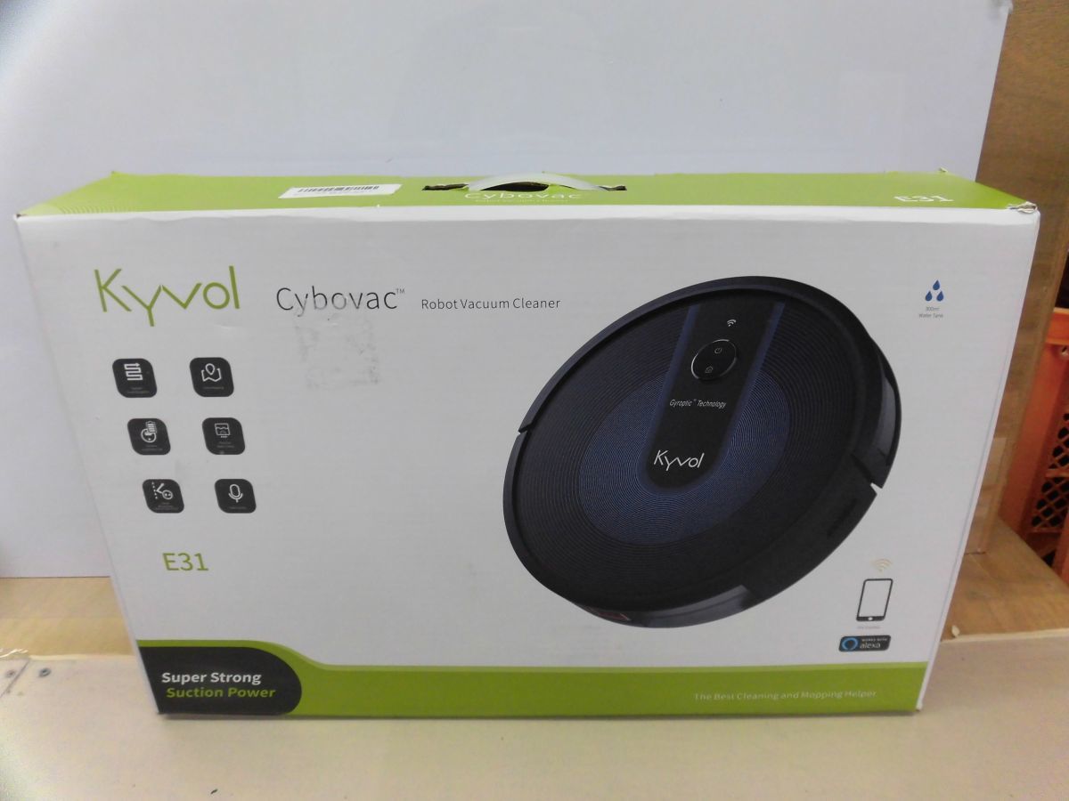 Yahoo!オークション - 53 送120サ 0515%B21 KYvol ロボット掃除機 水拭...