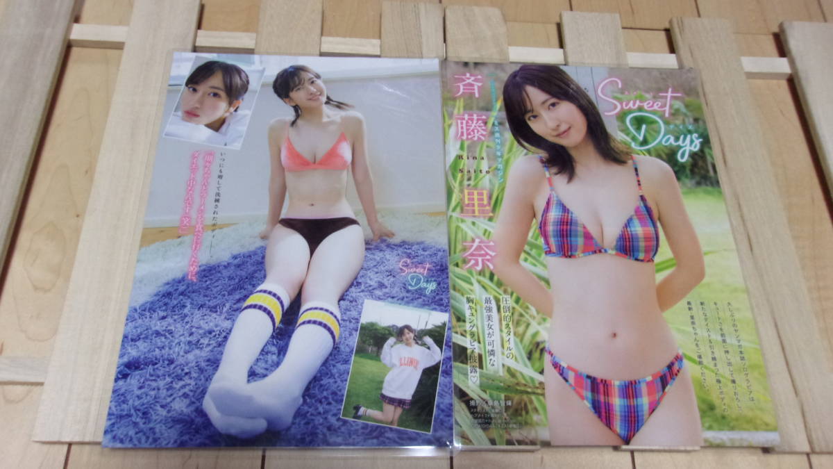 Yahoo!オークション - 斉藤里奈 美スタイル 雑誌切抜B5ラミネート4P T1...