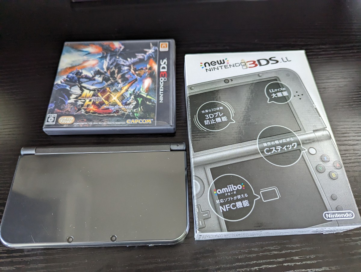 Yahoo!オークション - newニンテンドー3DS LL 本体のみ モンハンバブル...